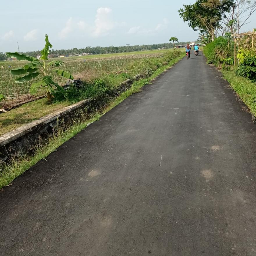 Jalan Usaha Tani Sawah Polodadi - Kalurahan KULUR
